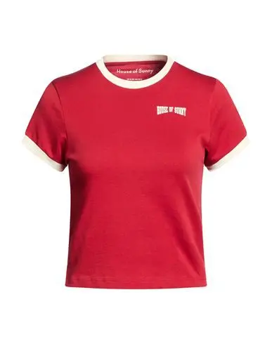 HOUSE OF SUNNY T-shirt Size Organic Cotton - Red