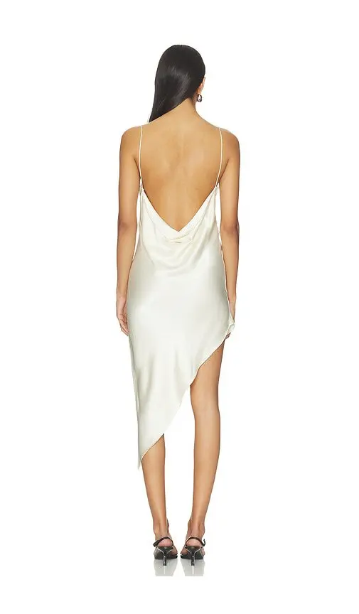 LAMARQUE Ashley Asymmetrical Hem Dress