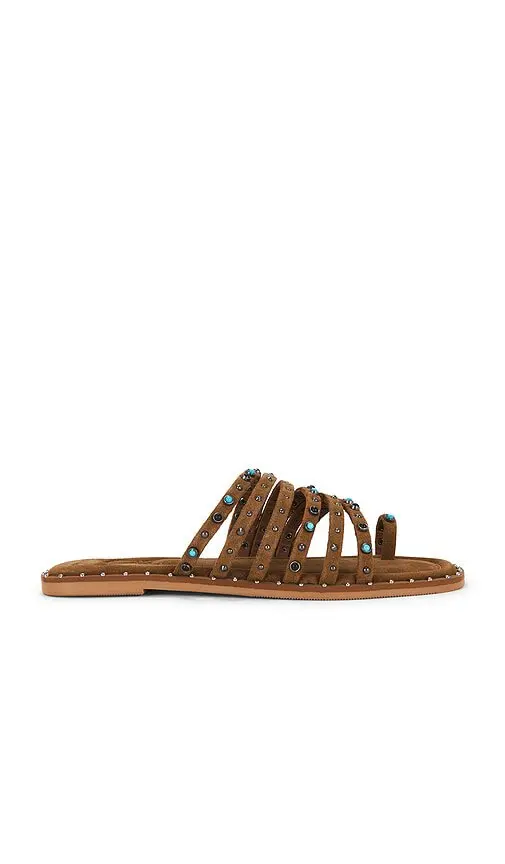 Free People Santa Fe Studded Suede Sandals