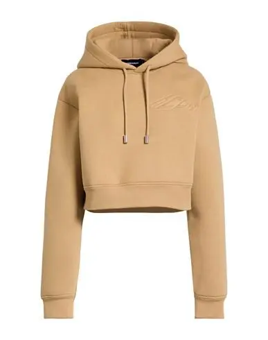 Dsquared2 Sweatshirt Sand Size Cotton, Polyurethane