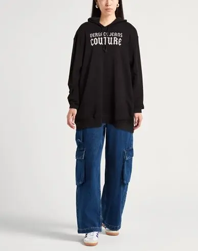 Versace Cotton Terry Hooded Sweatshirt