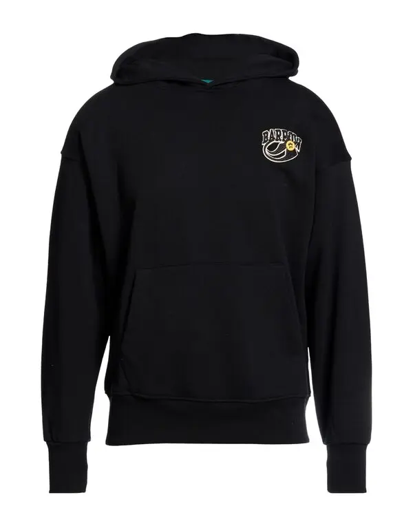 BARROW Hooded Sweatshirt With Embroidered Logo - Black