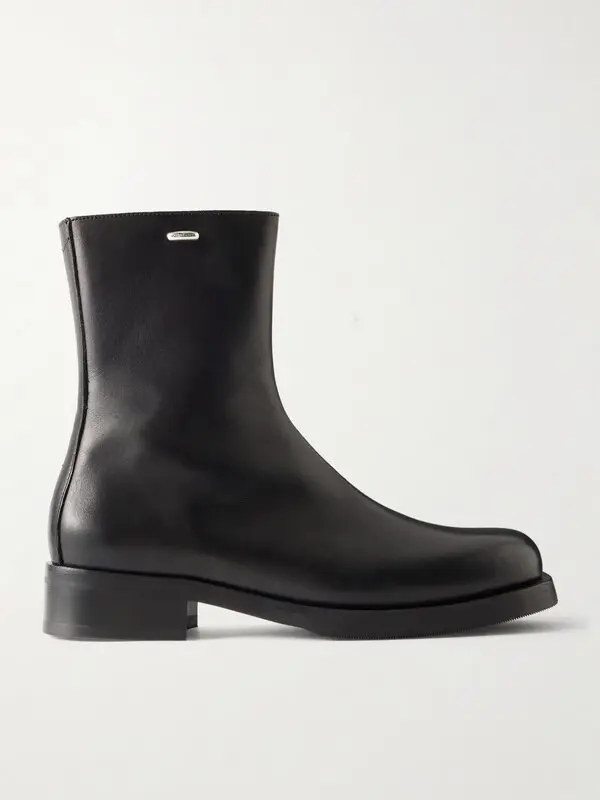 Our Legacy Camion Leather Ankle Boots