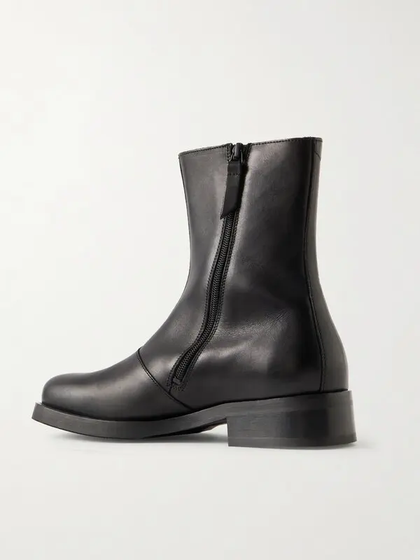 Our Legacy Camion Leather Ankle Boots
