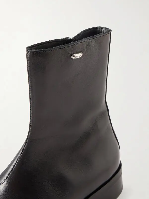 Our Legacy Camion Leather Ankle Boots