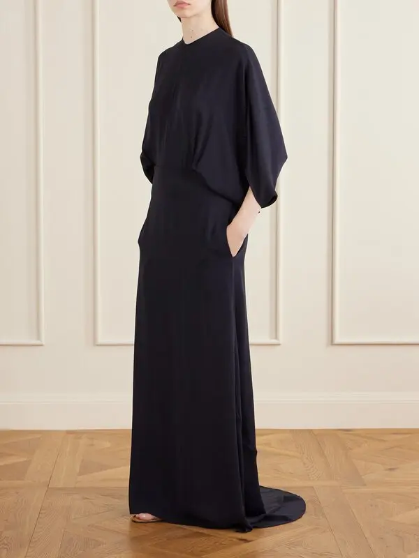 THE ROW Koralie Silk-chiffon Gown