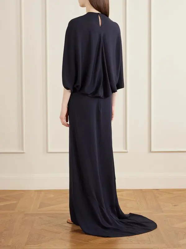THE ROW Koralie Silk-chiffon Gown