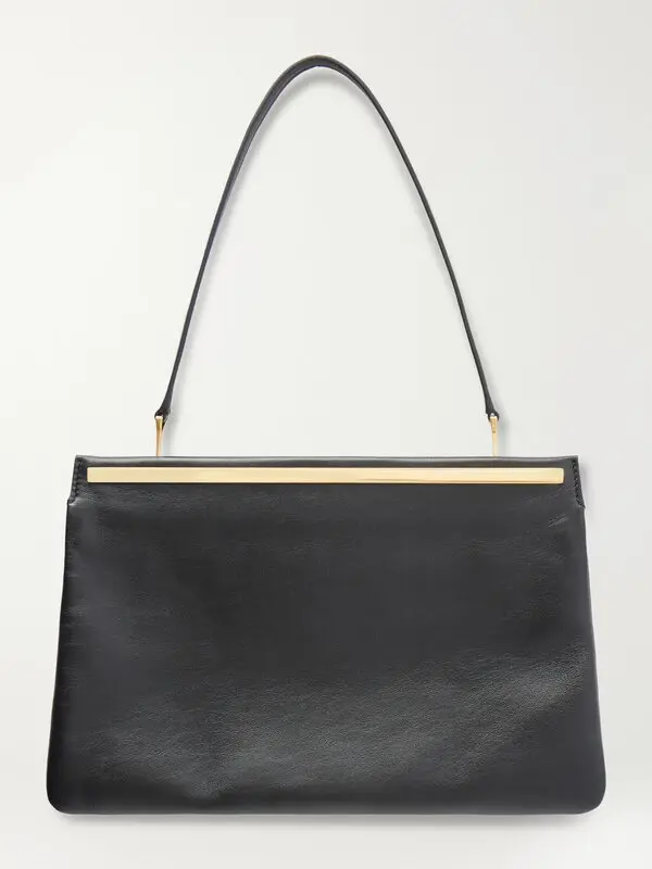 THE ROW Elise Leather Shoulder Bag