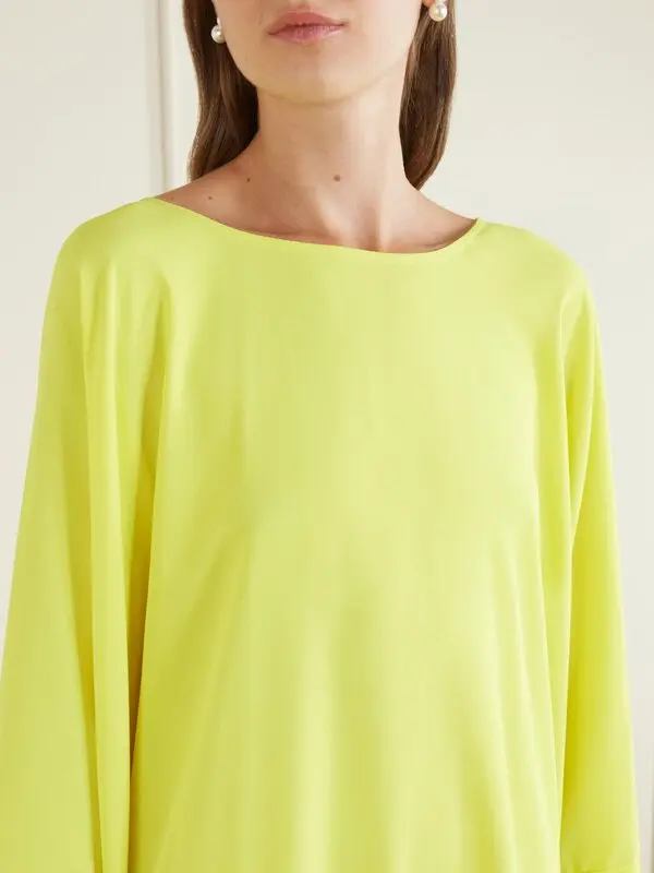 TALLER MARMO Namib Draped Crepe Gown