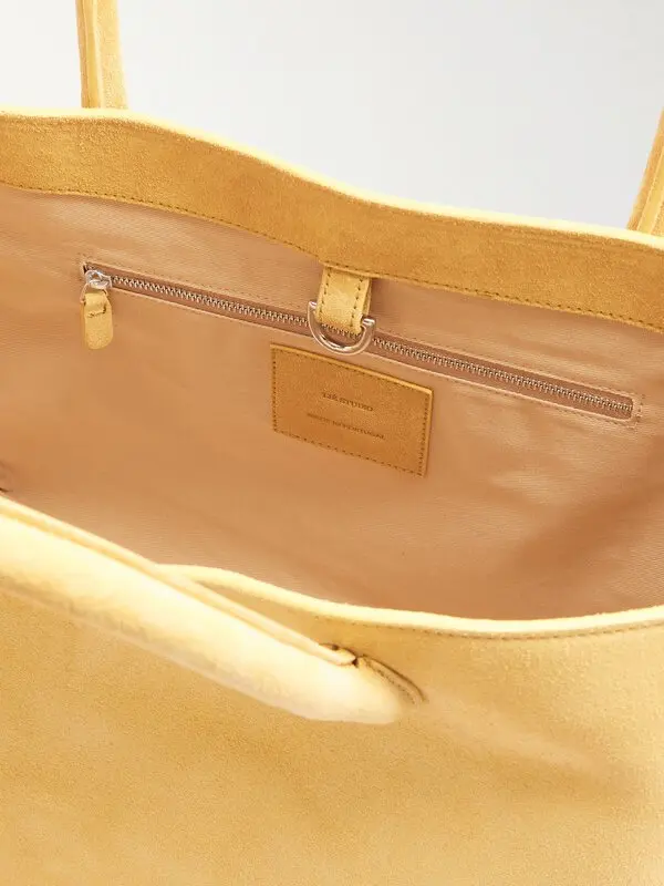 Lié Studio The Grace Suede Tote - Brown