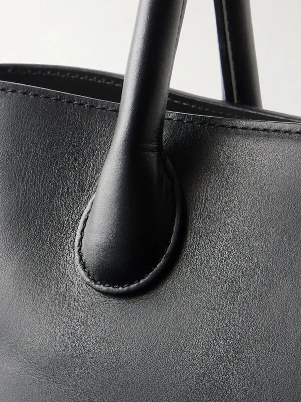 Lié Studio The Grace Leather Tote - Black