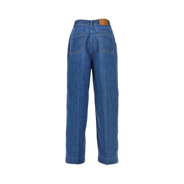 Bottega Veneta Atlantic Wash Wide Leg Jeans