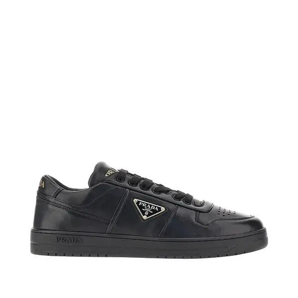 Prada Downtown' Nappa Leather Sneakers - Black