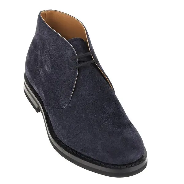 Church's Ryder 3 Suede Leather Lace-up Boots - Blue