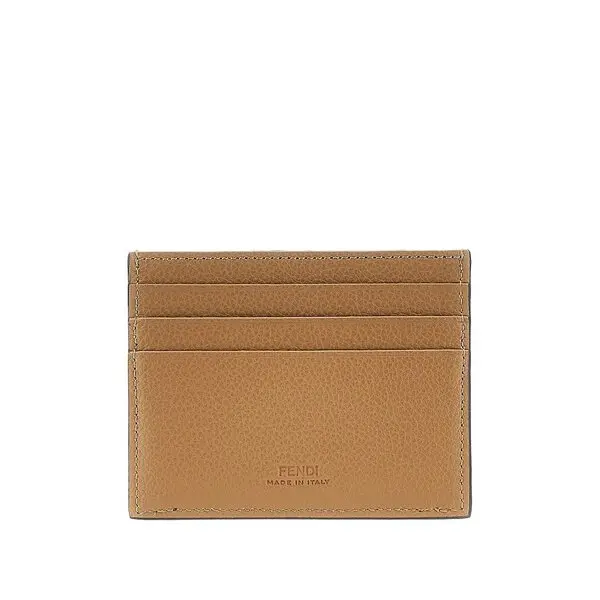 Fendi Lui' Grained Leather Cardholder - Multicolor