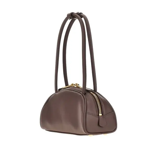 Miu Miu Beau' Leather Bag - Brown