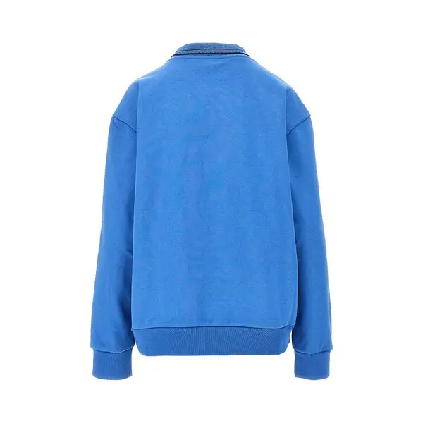 Miu Miu Cotton Weathirt With Calloped Collar