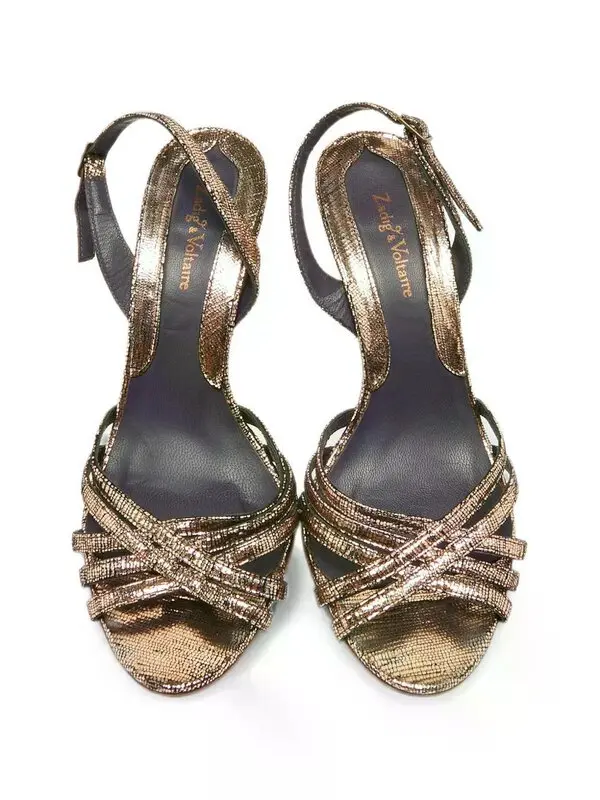 Zadig&Voltaire Leather Stiletto Heeled Sandals