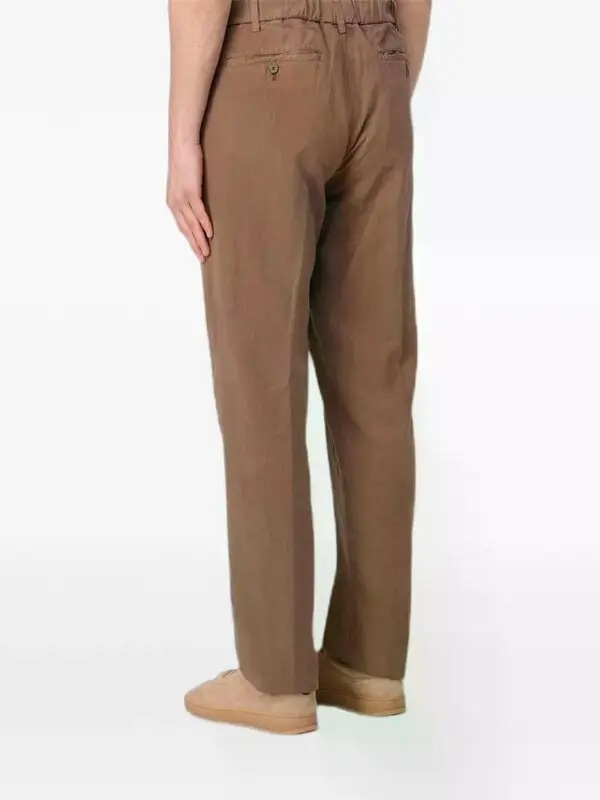 MYTHS Drawstring Straight-leg Trousers