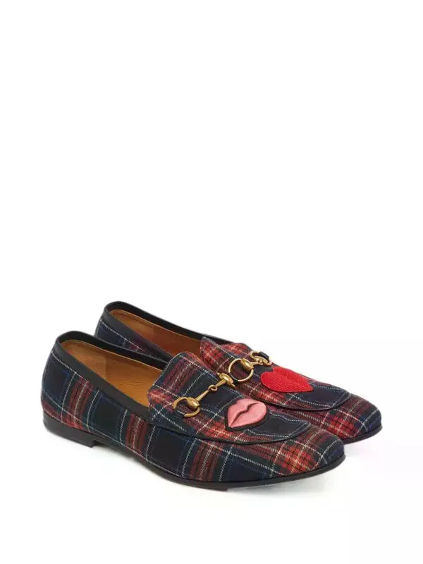 Gucci Horsebit Wool Loafers