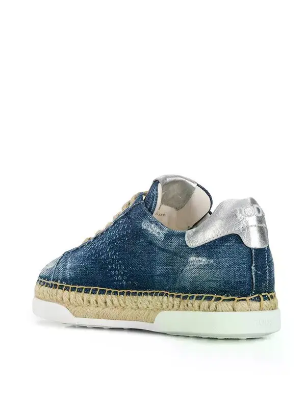 TOD'S Denim Low Top Trainers