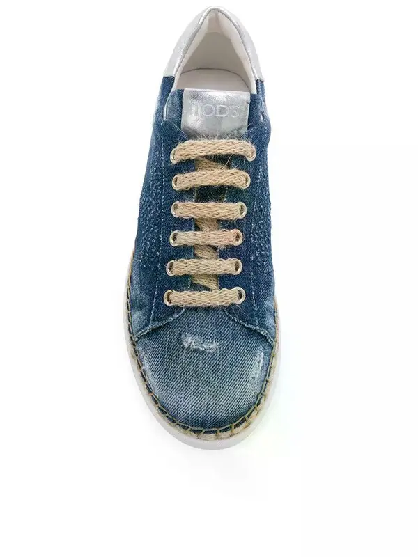 TOD'S Denim Low Top Trainers