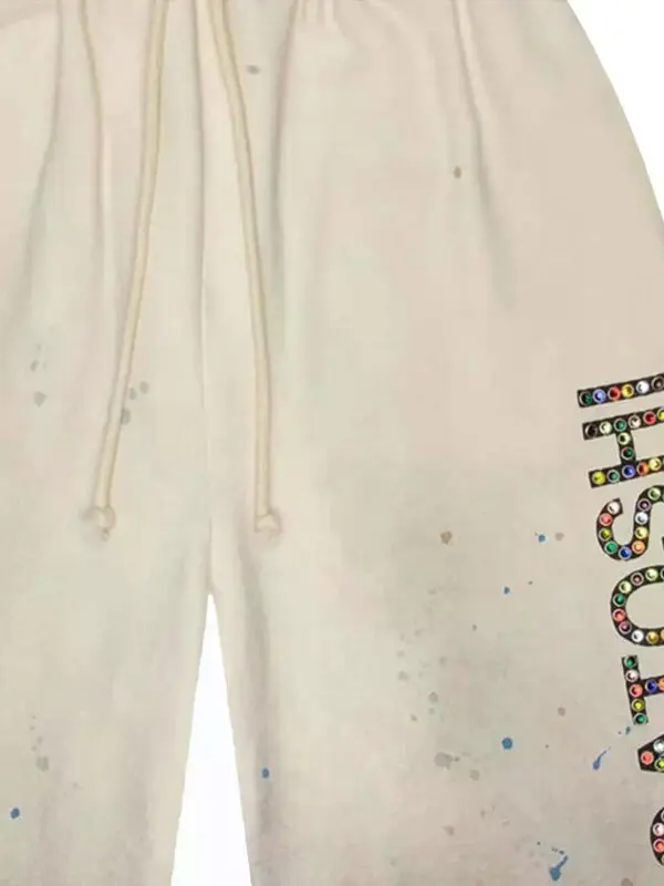 SATOSHI NAKAMOTO Drifter Crystal-embellished Shorts