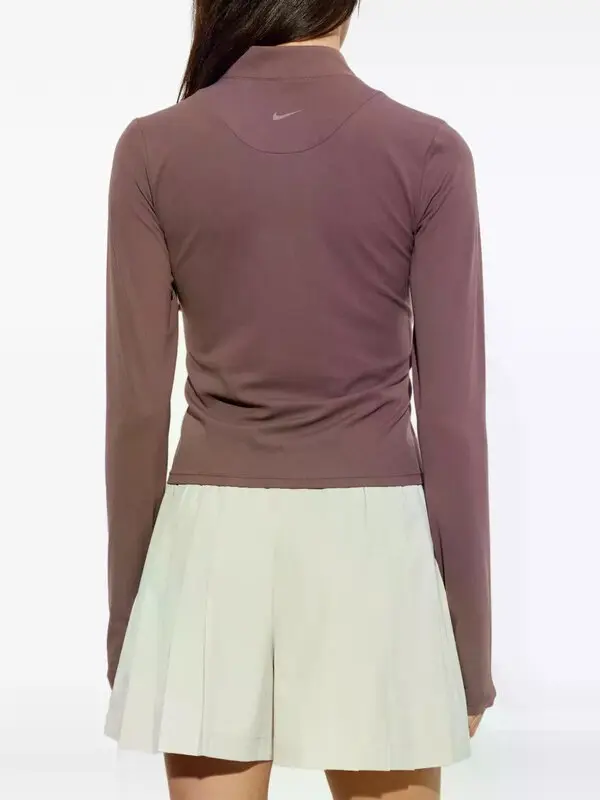 Nike Zip-up Sweater With Thumb Slots
