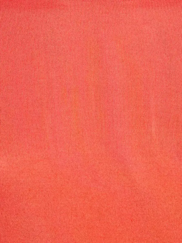 Celine Fine Knit Short Sleeve Turtleneck Sweater