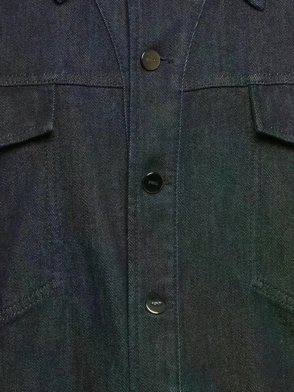 Fendi Button-front Denim Jacket