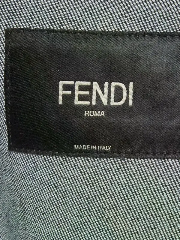 Fendi Button-front Denim Jacket