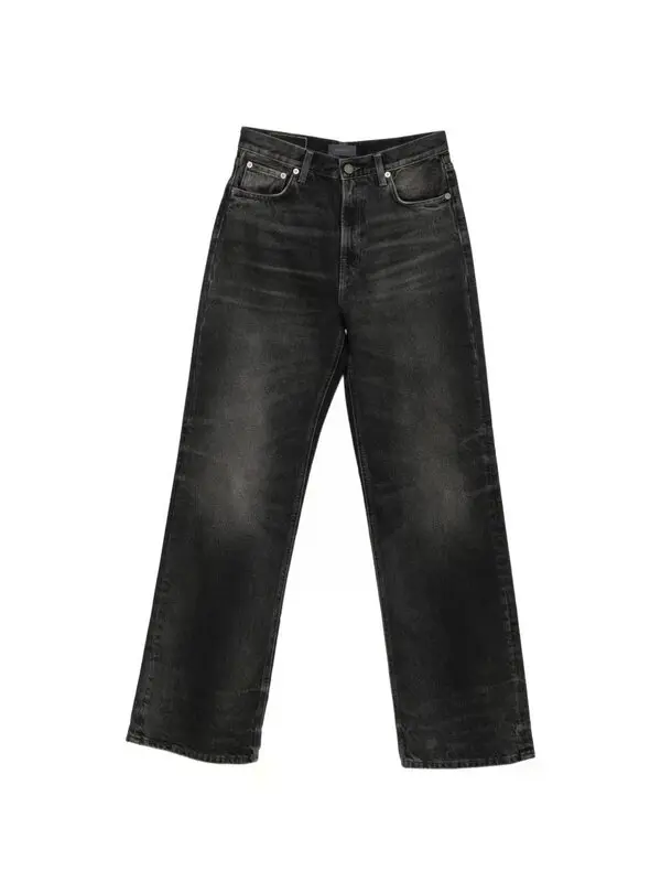 HAIKURE Straight Leg Jeans With Faded Effect