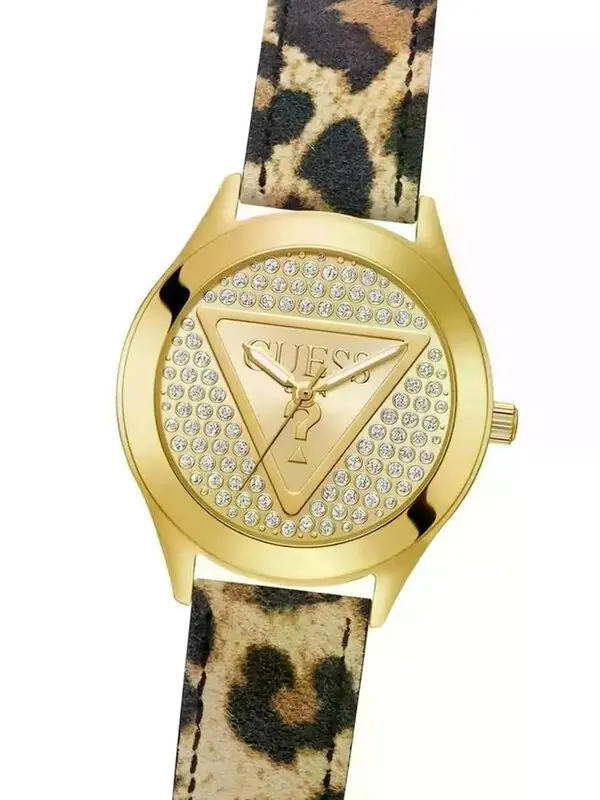 Guess Glitz Plaque Watch - Neutrals