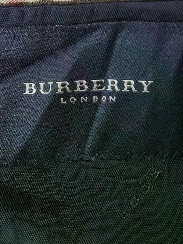 Burberry Single-breasted Pinstripe Wool Blazer