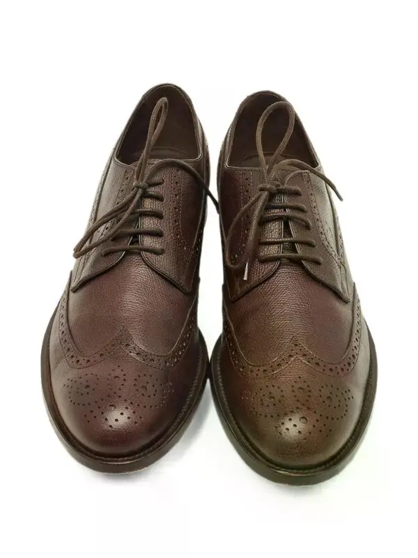 TOD'S Brogue Detail Derby Shoes