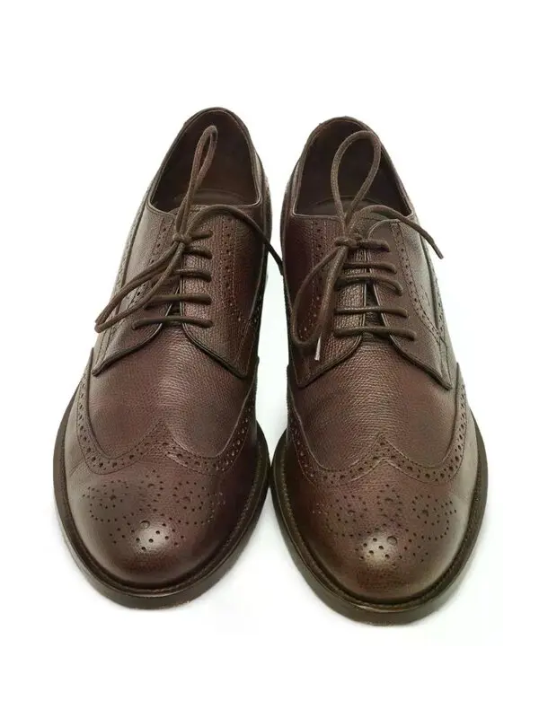 TOD'S Brogue Detail Derby Shoes