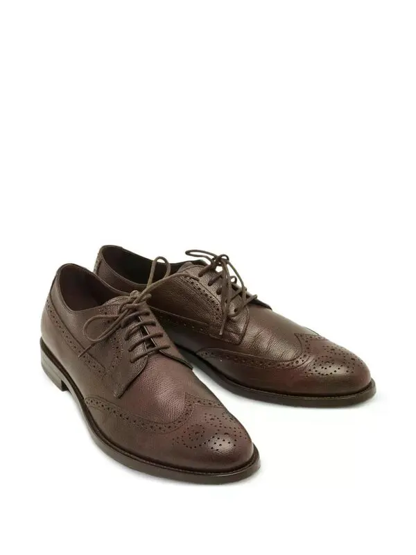 TOD'S Brogue Detail Derby Shoes