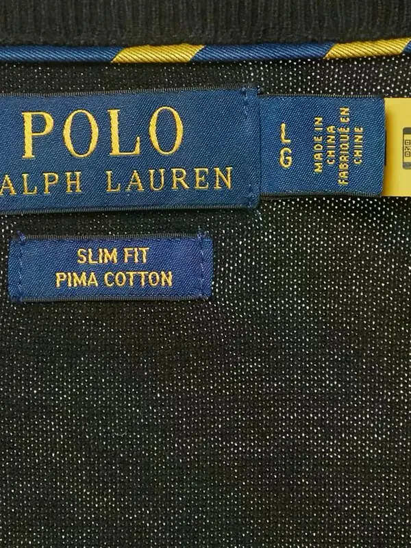 Polo Ralph Lauren Embroidered V-neck Sweater