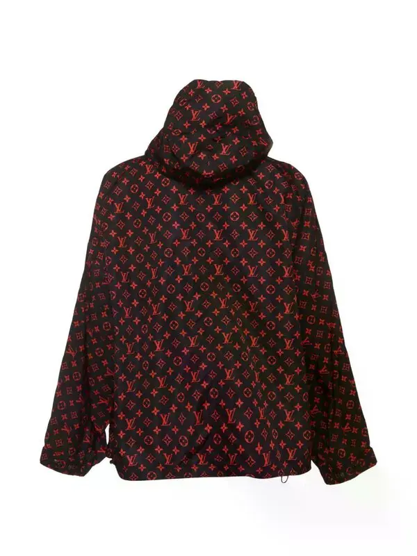 LOUIS VUITTON Monogram Print Windbreaker Jacket