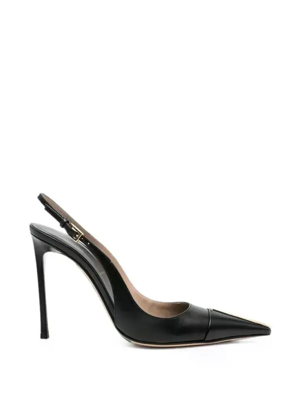 TOM FORD T-line Slingback Stiletto Pumps - Black