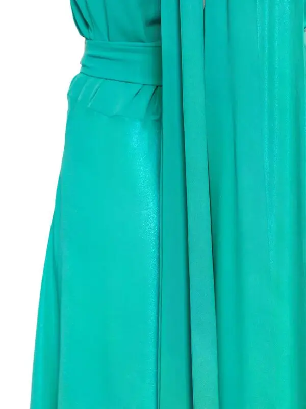 LE RJTANGE V-neck Sleeveless Maxi Dress