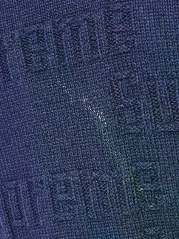 Supreme Logo Pattern Knitted Sweater
