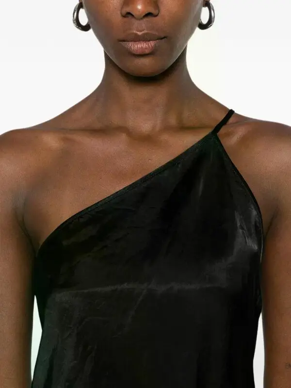 Rick Owens One-shoulder Slip Mini Dress