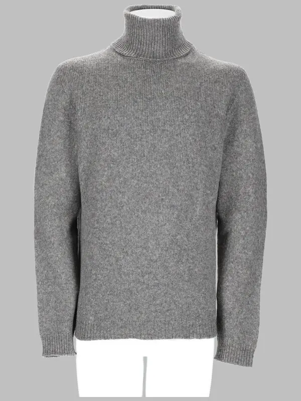 ROBERTO COLLINA High Neck Wool Blend Sweater