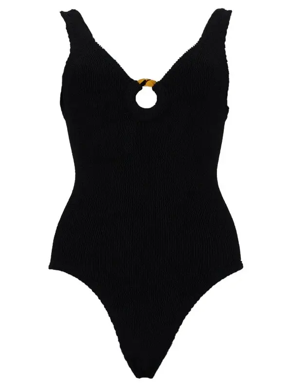 Hunza G One Piece Swimsuit - Black