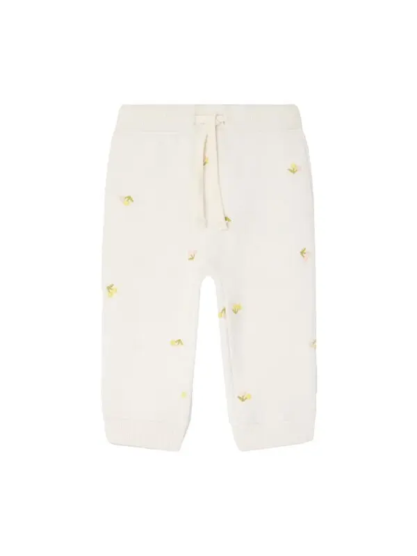Bonpoint Embroidered Mini Trousers For Baby