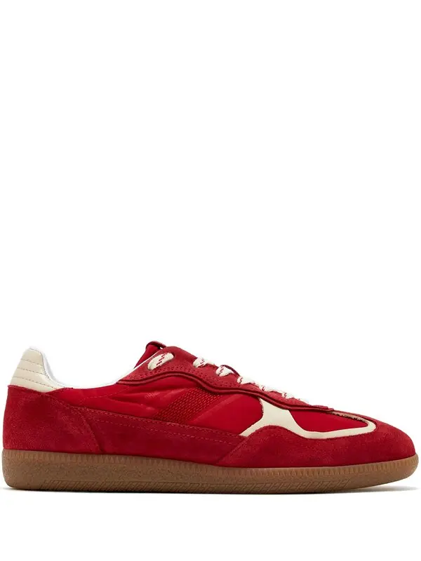 ALOHAS Contrast Heel Tab Sneakers - Rosso