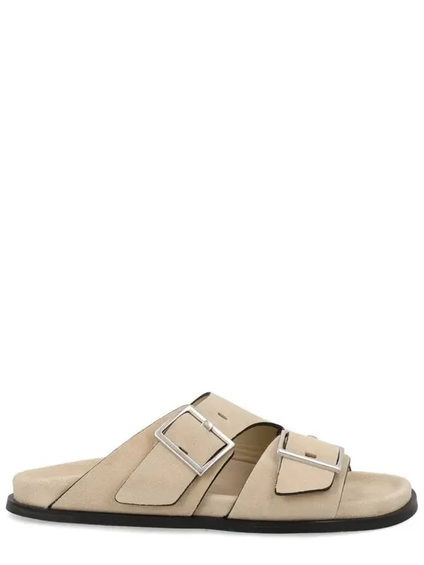 ALOHAS Suede Buckled Sandals