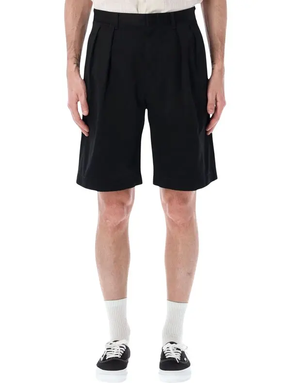 Nanamica Pleated Tailored Shorts - Black