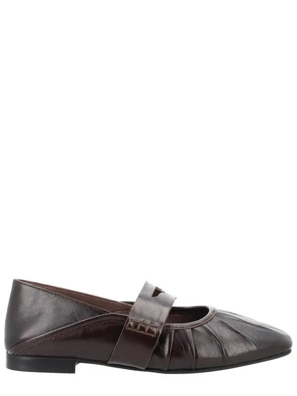 ALOHAS Leather Mary Jane Flats